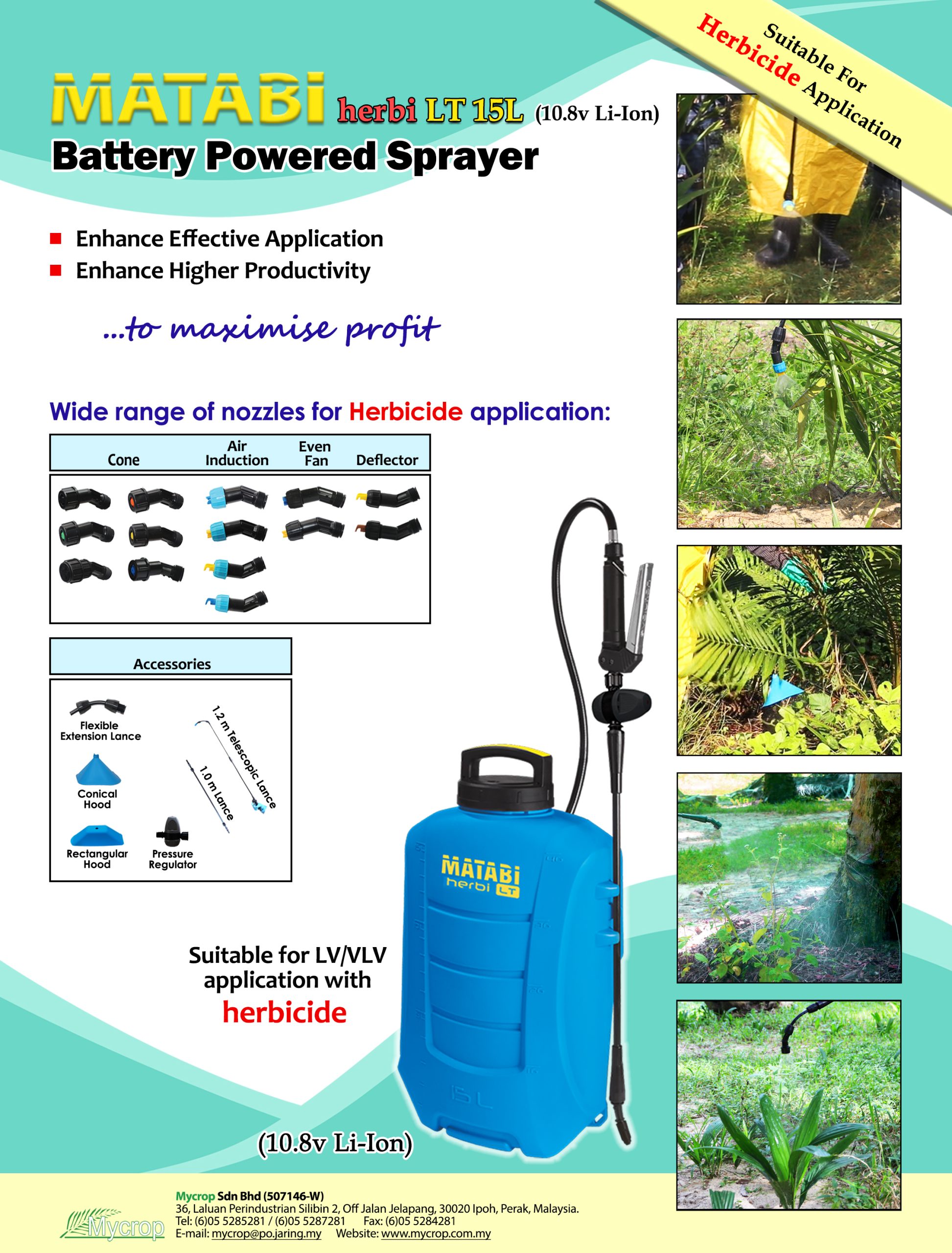 Spray Equipment - Mycrop Sdn. Bhd.