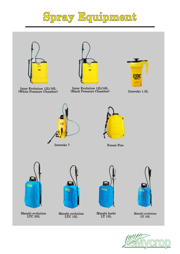Spray Equipment - Mycrop Sdn. Bhd.